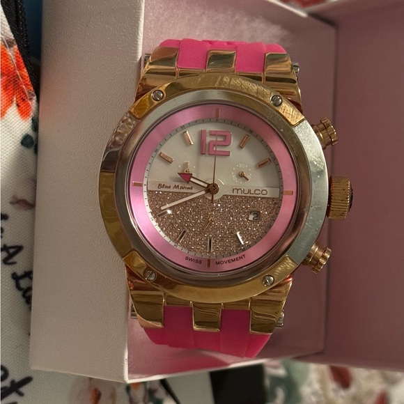 Mulco | Accessories | Mulco Hot Pink Watch | Poshmark